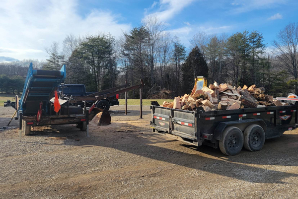 Mobile Firewood Processing Service | Elite Grounds Care, LLC
